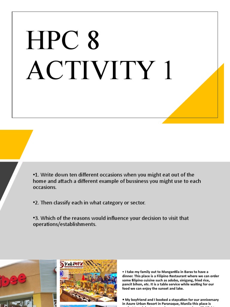 HPC8 | PDF | Cooking | Foods