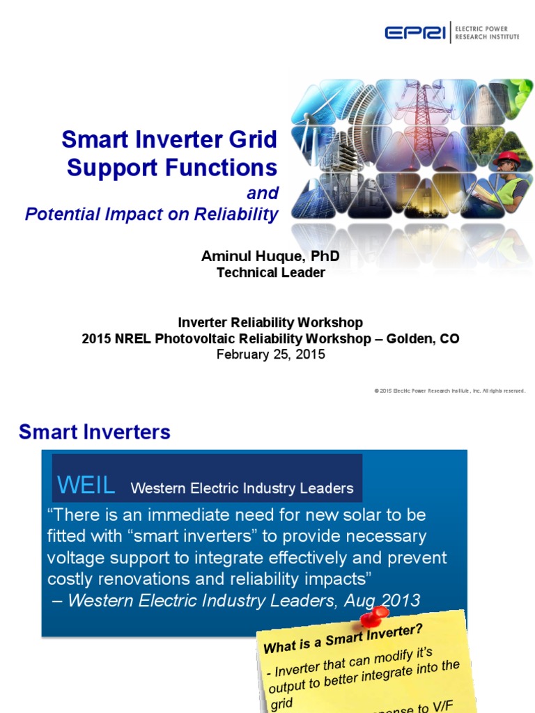 2015 PVMRW 129 Huque | PDF | Power Inverter | Electrical Grid