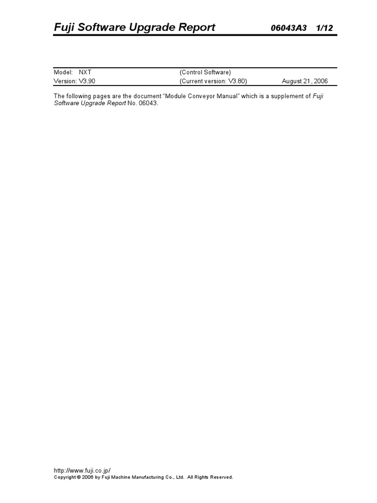 Module Conveyor Manual 3.90 | PDF | System Software | Computer Architecture