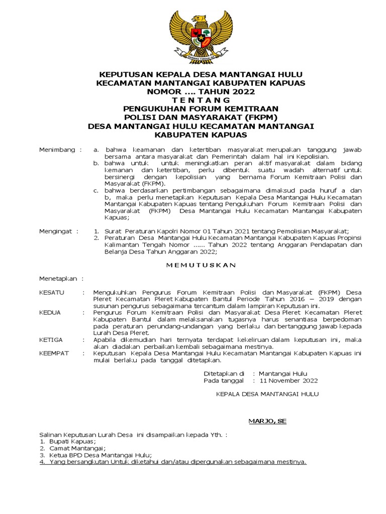 FKPM Baru | PDF