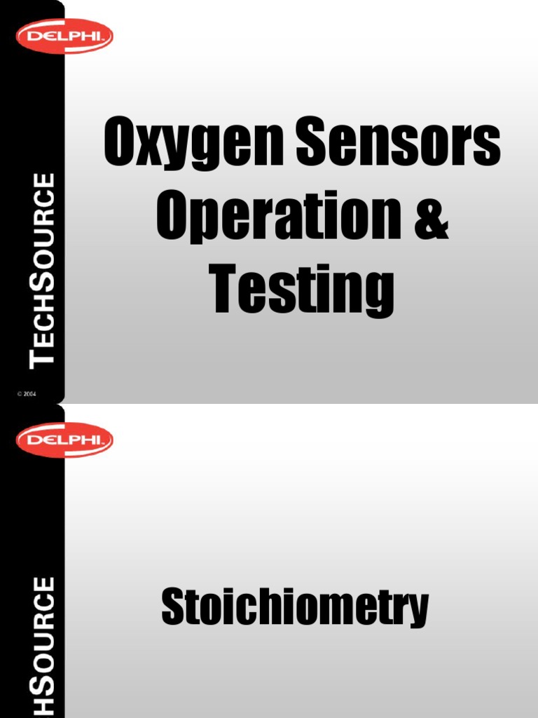Basic O2 Sensors | PDF | Mechanical Engineering | Electricity