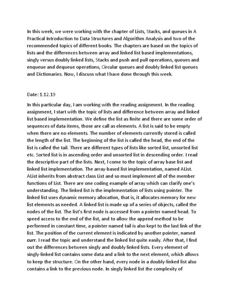 Journal 03 | PDF | Queue (Abstract Data Type) | Computer Engineering