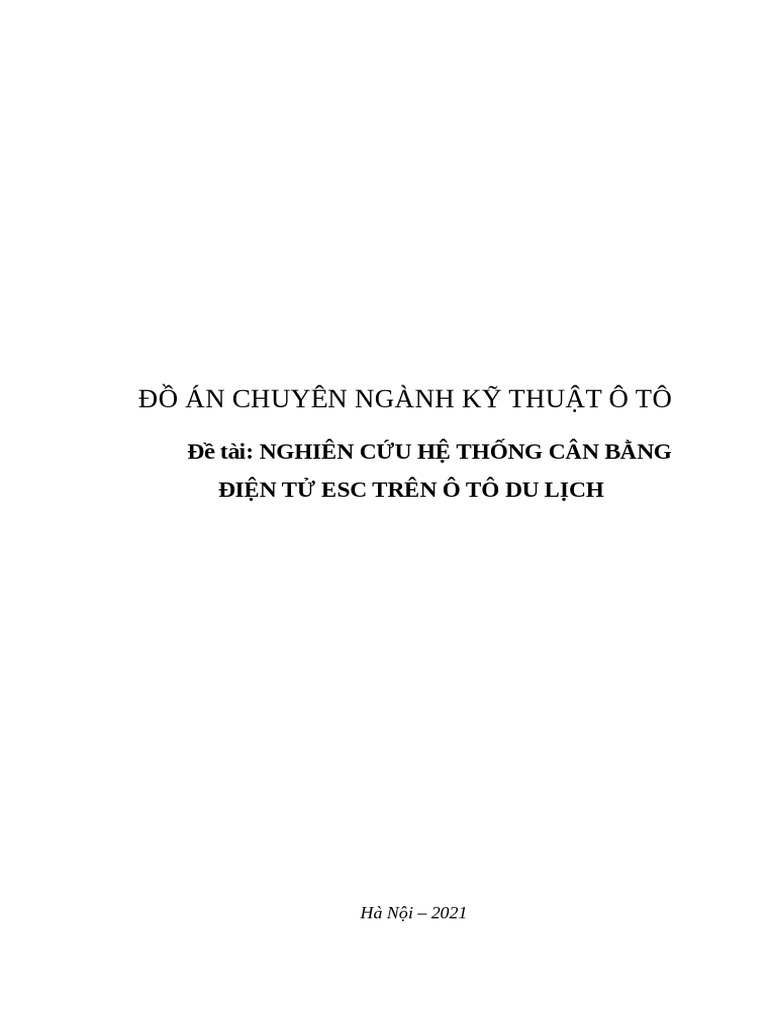 (123doc) - Nghien-Cuu-He-Thong-Can-Bang-Dien-Tu-Esc-Tren-O-To-Du-Lich | PDF