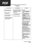 Classroom Management Matrix | PDF | Classroom | Psychology