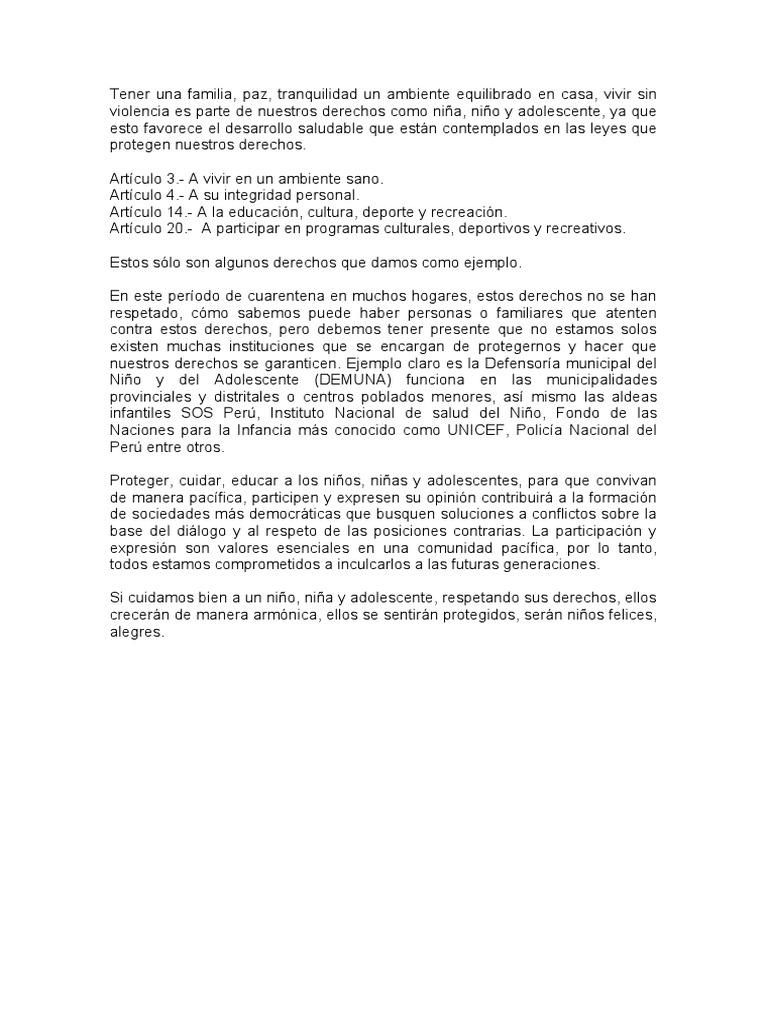 Tener Una Familia DPCC | PDF