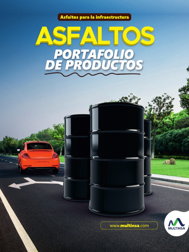 Brochure Asfalto Caucho - Multinsa | PDF