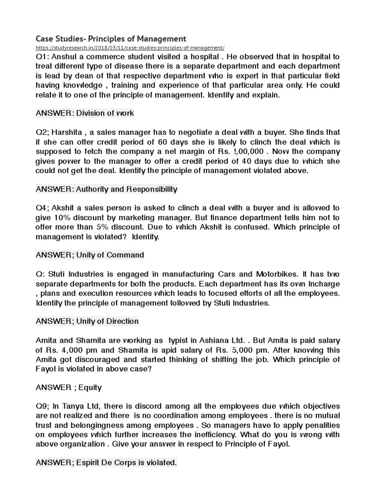 Case studies-FOM | PDF | Business | Economies