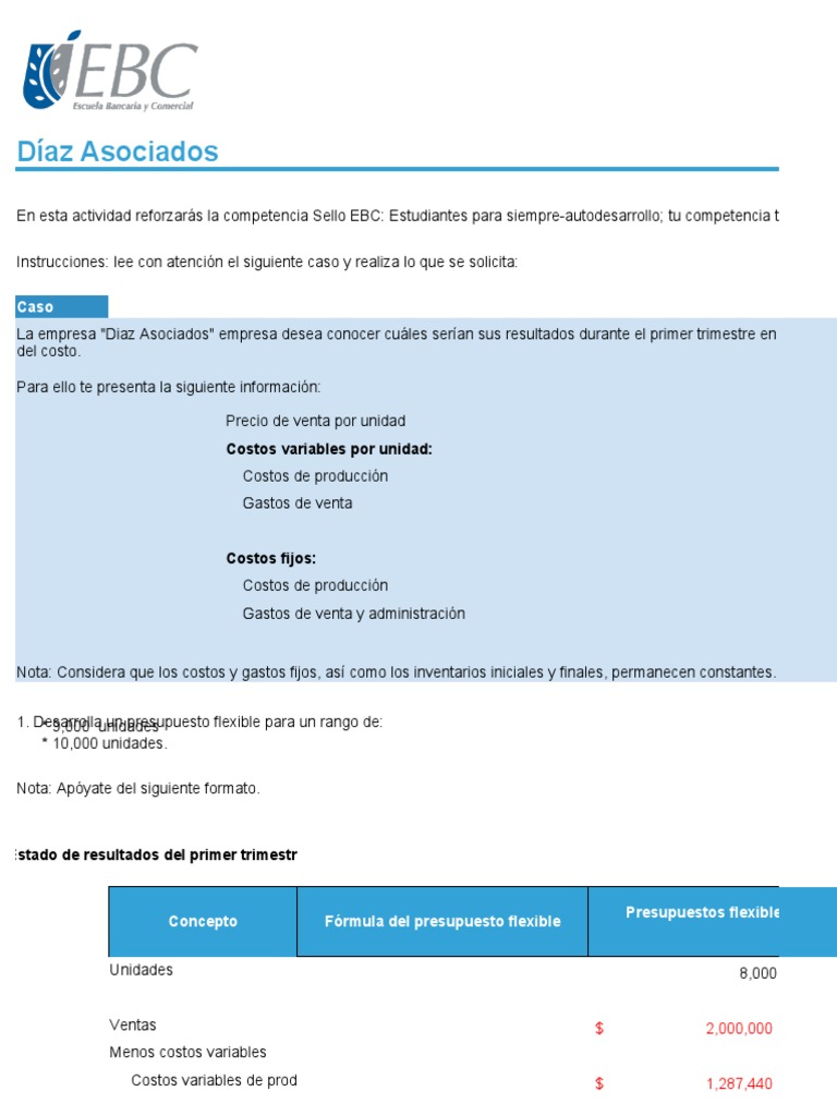 Act.6 Costos | Descargar gratis PDF | Presupuesto | Economias