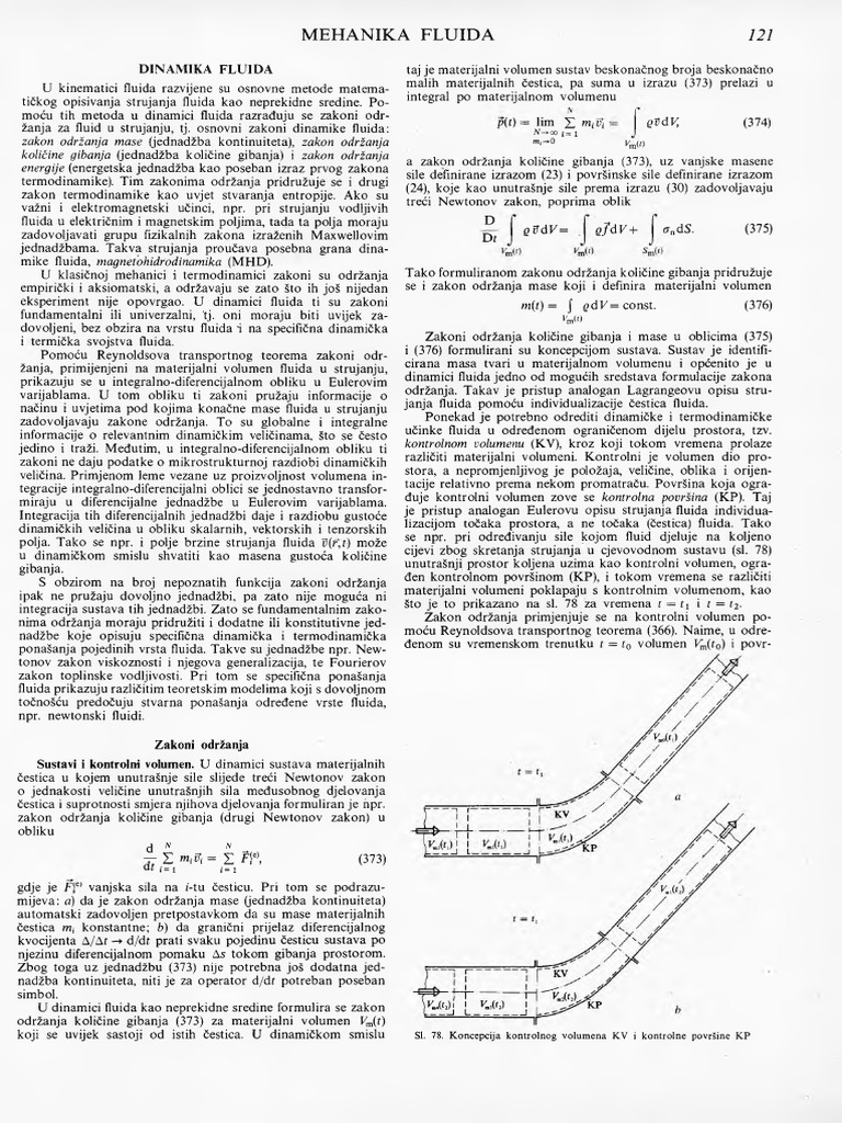 Mehanika Fluida Dinamika Fluida | PDF