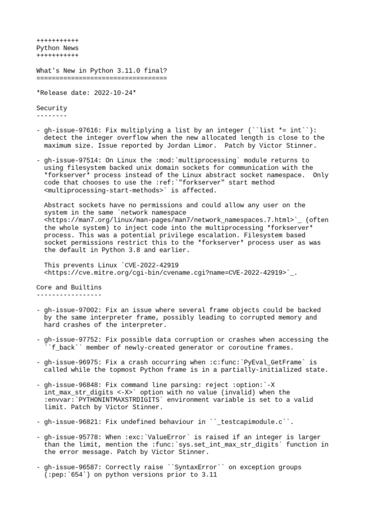 News | PDF | Subroutine | Python (Programming Language)