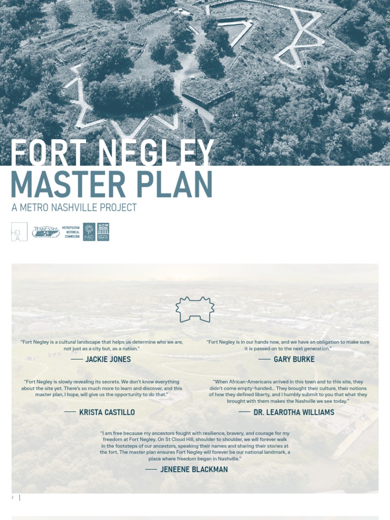 Fort Negley Master Plan 2022 | PDF | Strategic Planning | Fortification