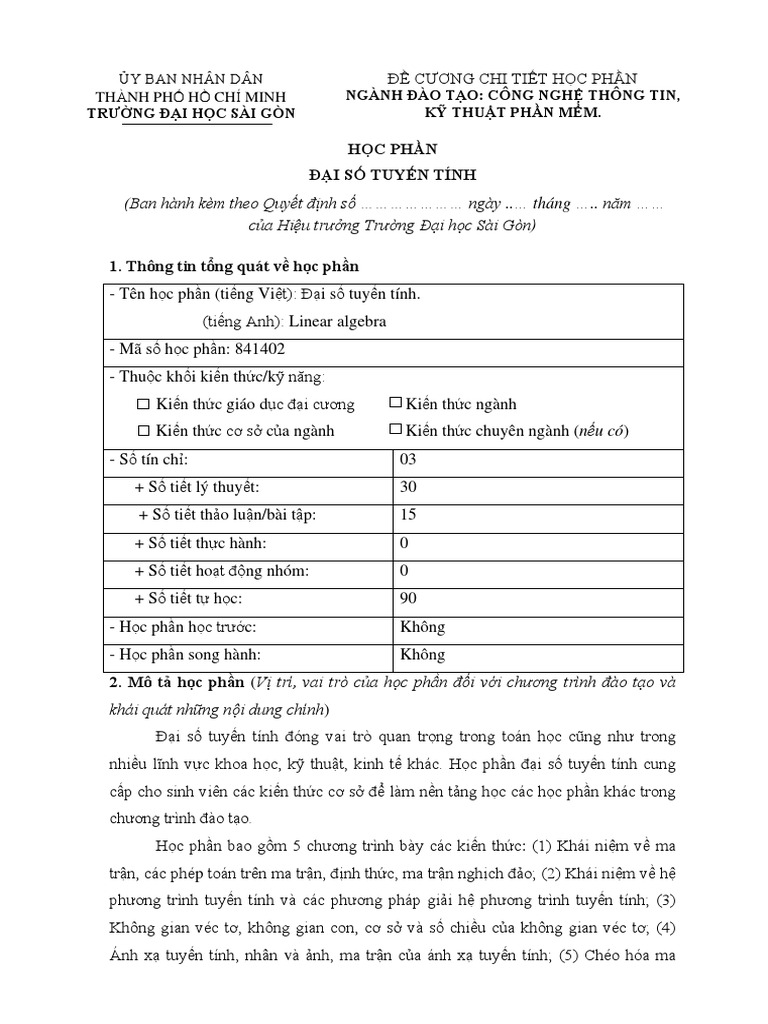 28 Dai So Tuyen Tinh (CNTT) | PDF