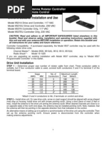 Microzone 6C Mini User Manual | PDF | Remote Control | Switch