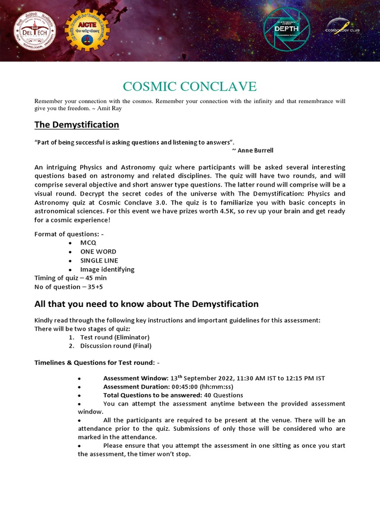 The Demystification | PDF | Astronomy | Cognition