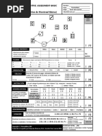 Moca Basic Spanish Test PDF | PDF