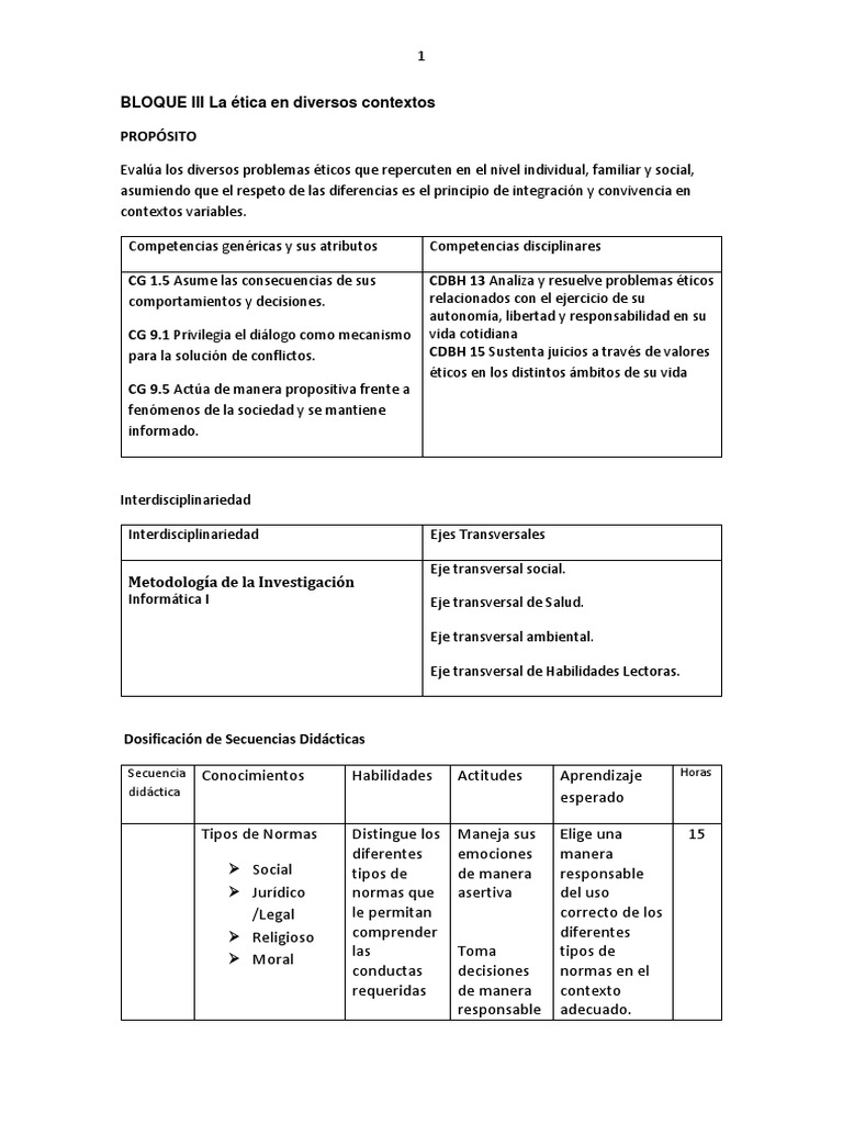 La Ética en Diversos Contextos | PDF | Moralidad | Comportamiento