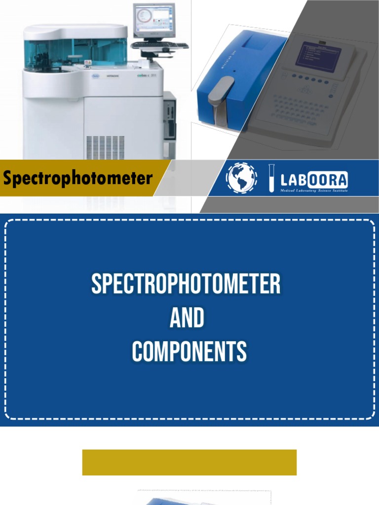 02 Spectrophotometer | Download Free PDF | Spectrophotometry | Optical ...