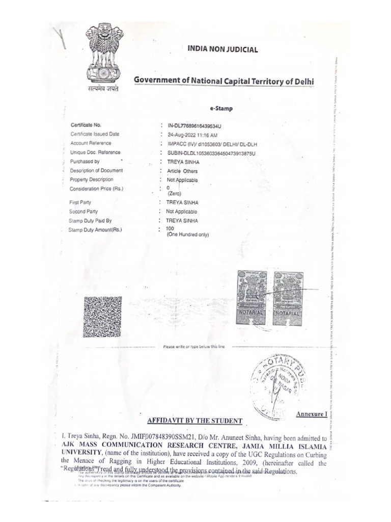 Government of National Capital Territory of Delhi | PDF