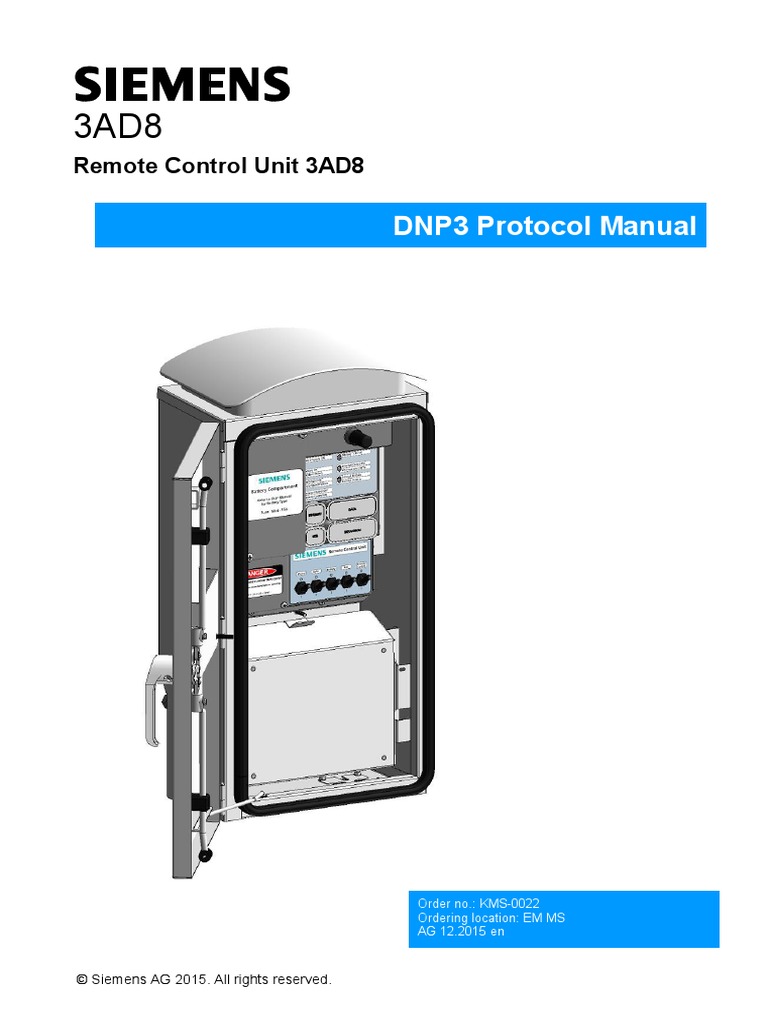 KMS-0022 DNP3 Protocol Manual R08 151218 | PDF | Scada | Databases