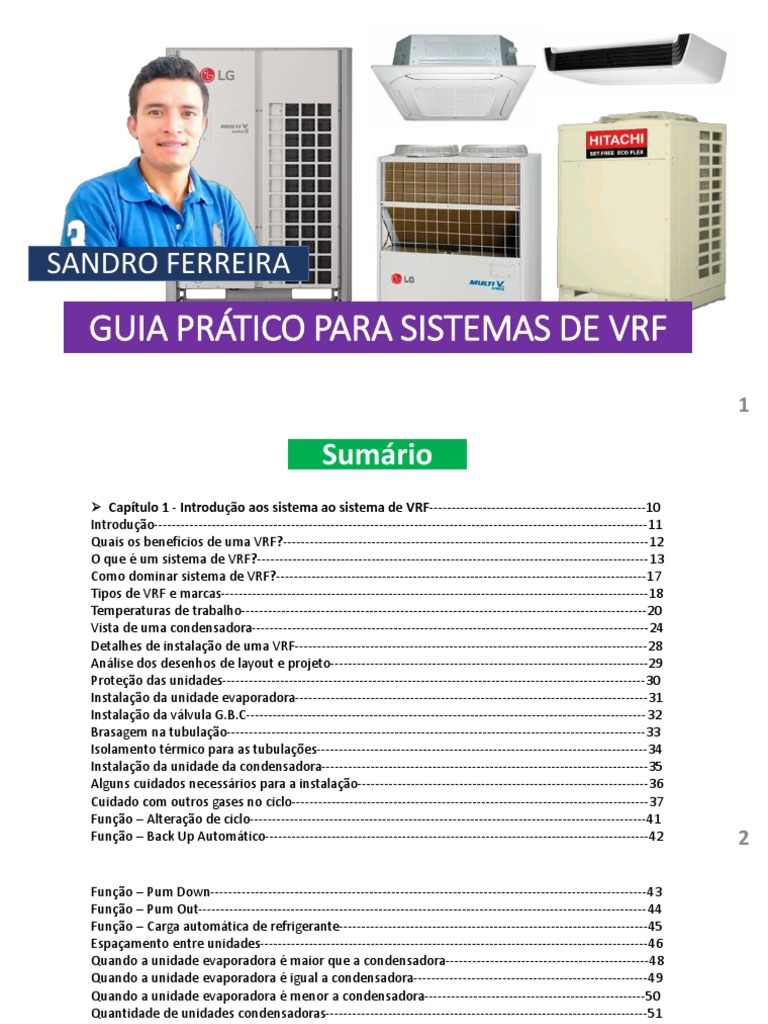 Guia Completo de VRF - Instalação e Operação 2.0 | PDF | Ar ...