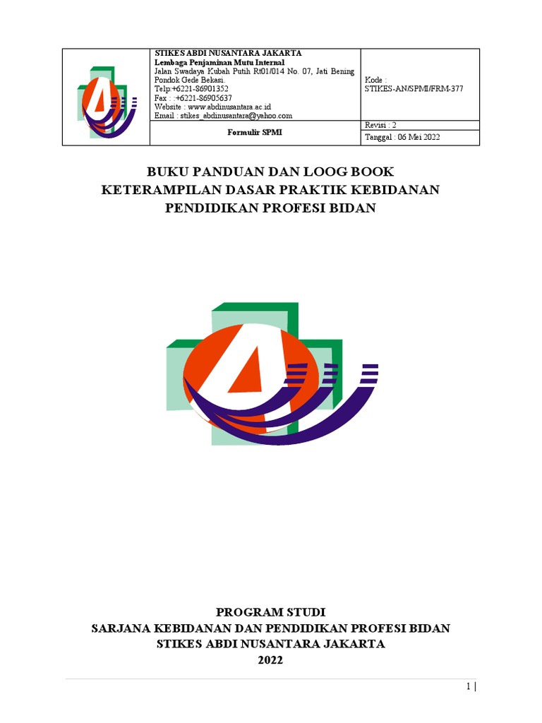 Buku Panduan Praktek KDPK Dan Loogbook | PDF