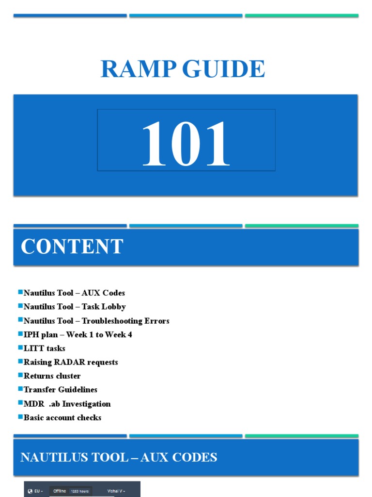 Ramp Guide - 101 - Psi Returns Cluster en | PDF | Login | Http Cookie