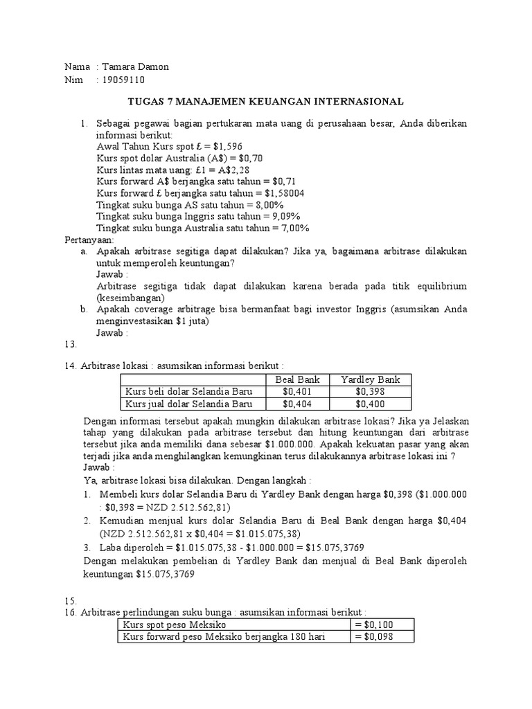 Tamara Damon - 19059110 - Tugas MKI 7 Unfixed | PDF
