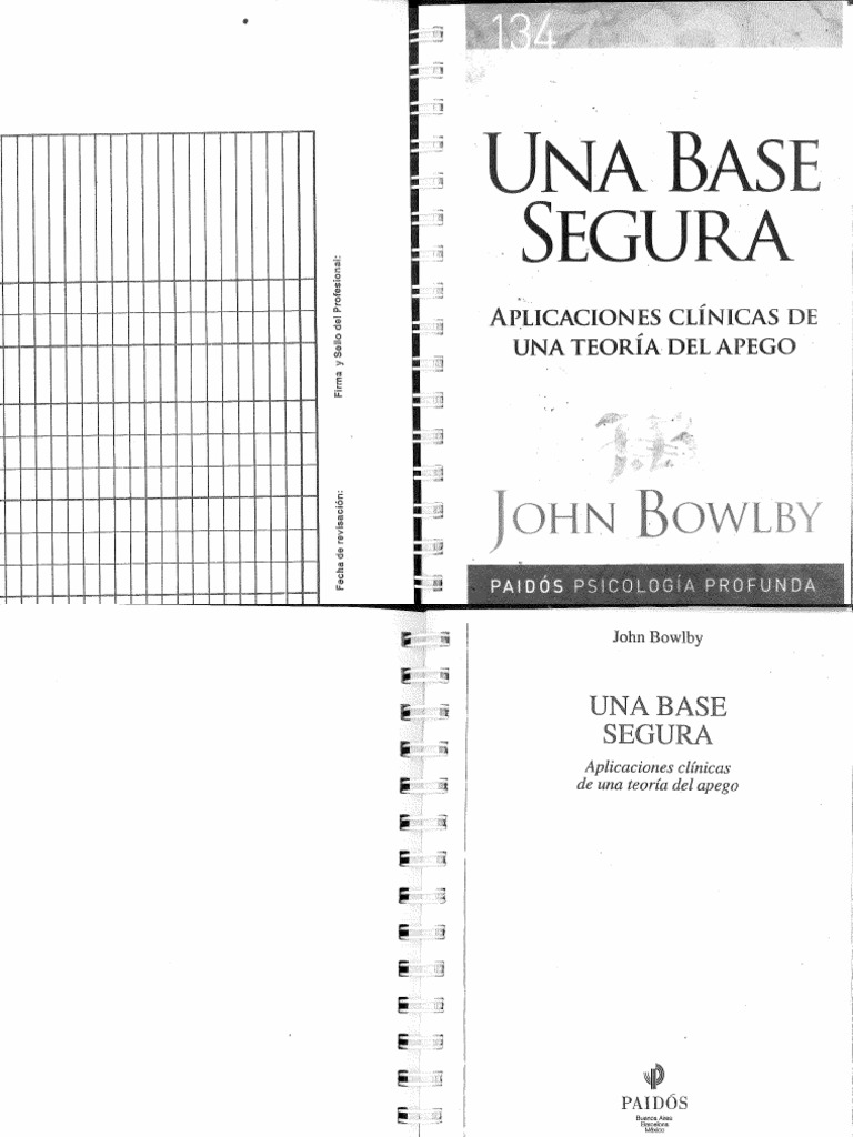 John Bowlby Una Base Segura | PDF