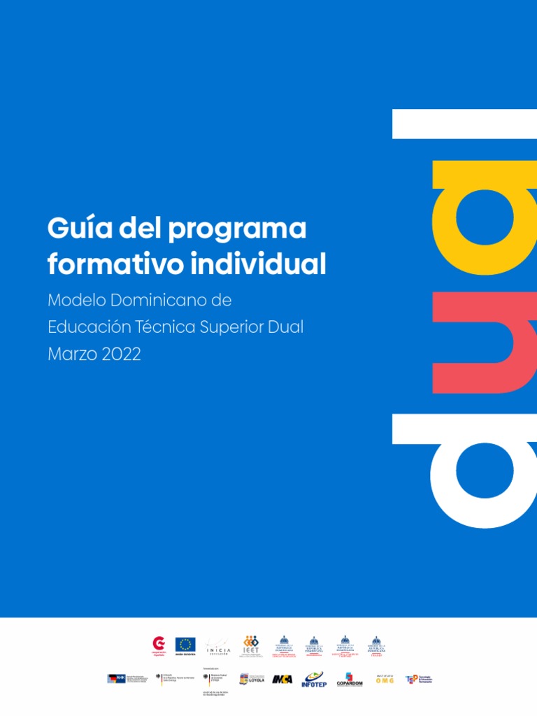 Dual 4. Guia Del Programa Formativo Individual 004 | Descargar gratis PDF | Evaluación | Plan de ...
