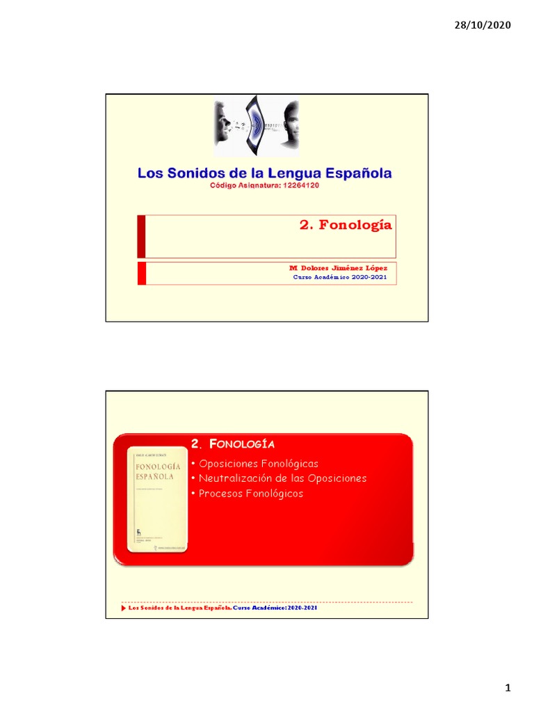 Oposiciones Fonolã Gicas y Procesos Fonolã Gicos | PDF | Fonología | Fonema