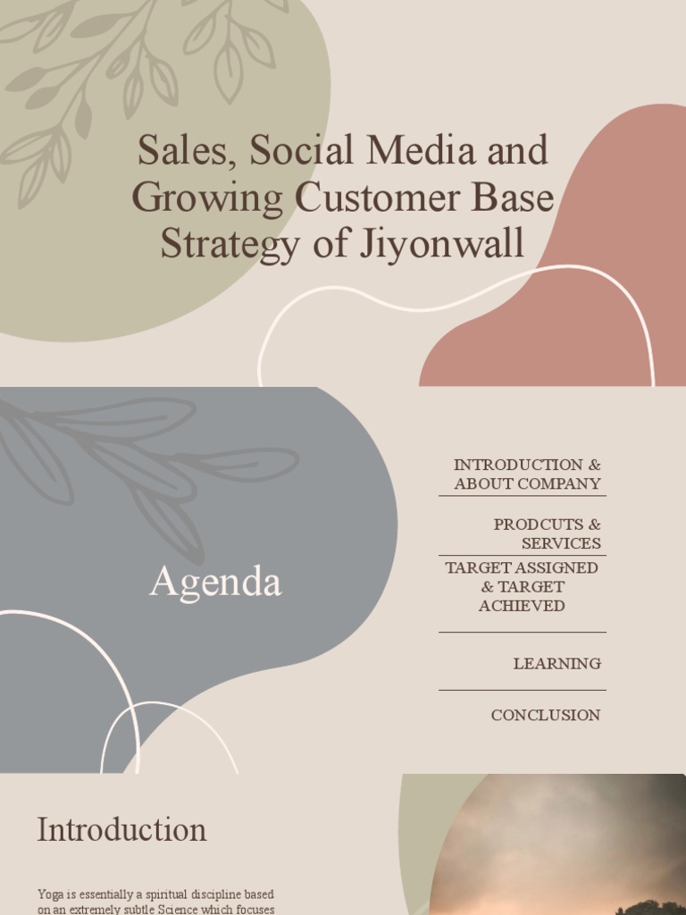 Sales, Social Media and Growing Customer Base | PDF | Hatha Yoga | Asana