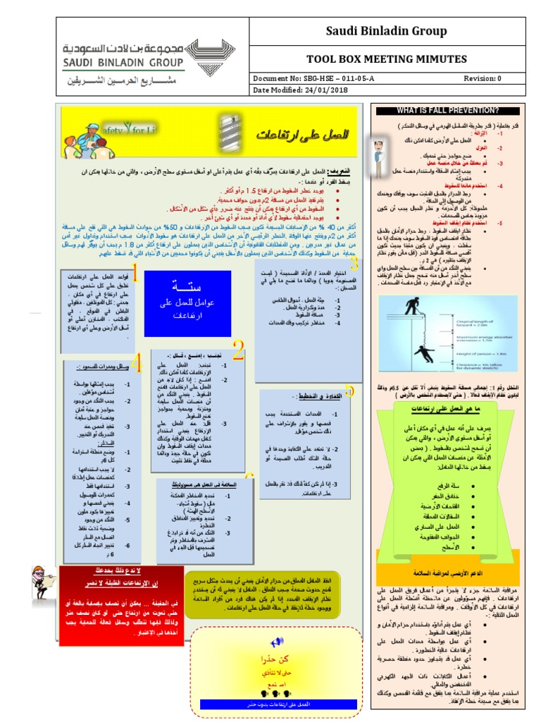 5 TBT Work at Height | PDF