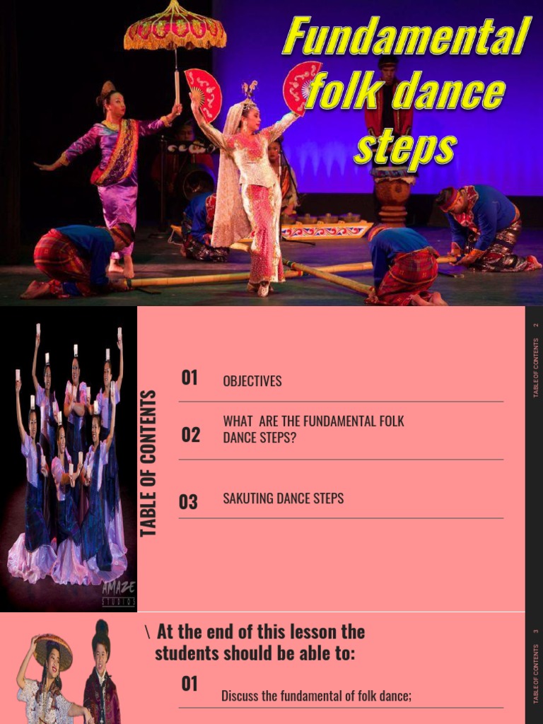 Fundamental Steps in Folk Dance | PDF | Dances | Rhythm And Meter