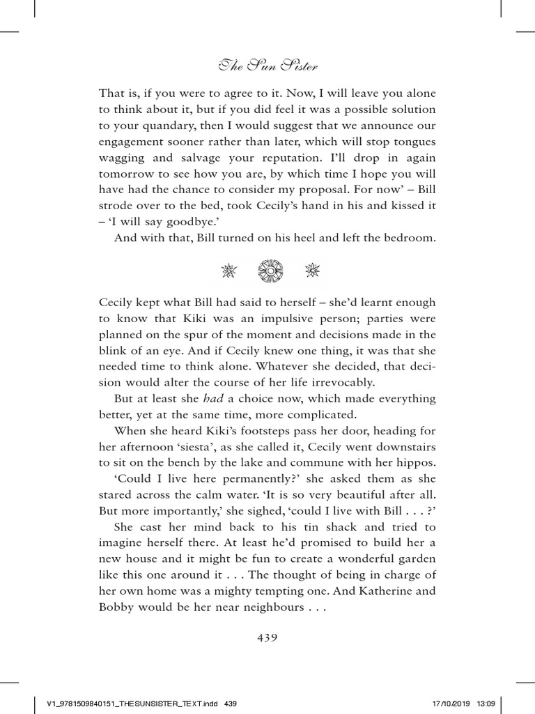 The Sun Sister - Original | PDF