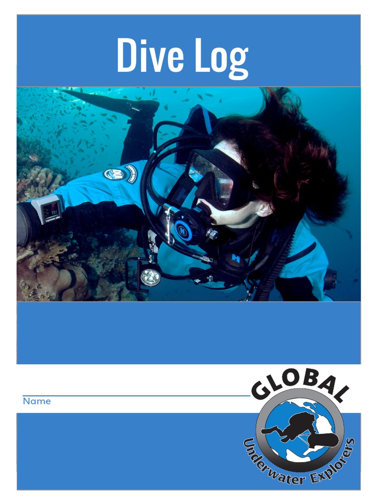 GUE Logbook 2017 | PDF | Scuba Diving | Underwater Diving