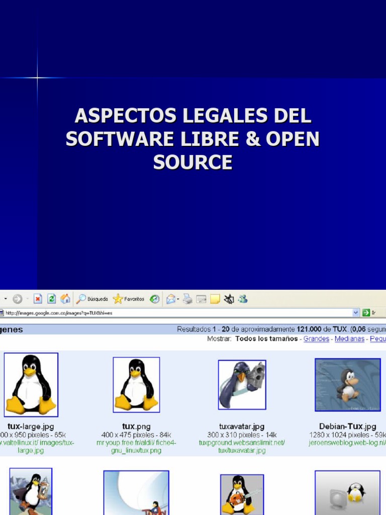 Aspectos Legales - Software Libre & Open Source | Descargar gratis PDF | Software libre | Software