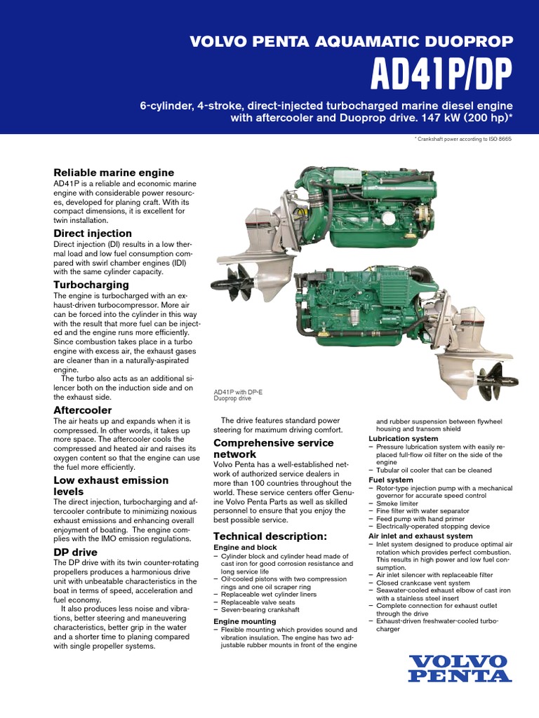 Ad41p DP | PDF | Diesel Engine | Turbocharger