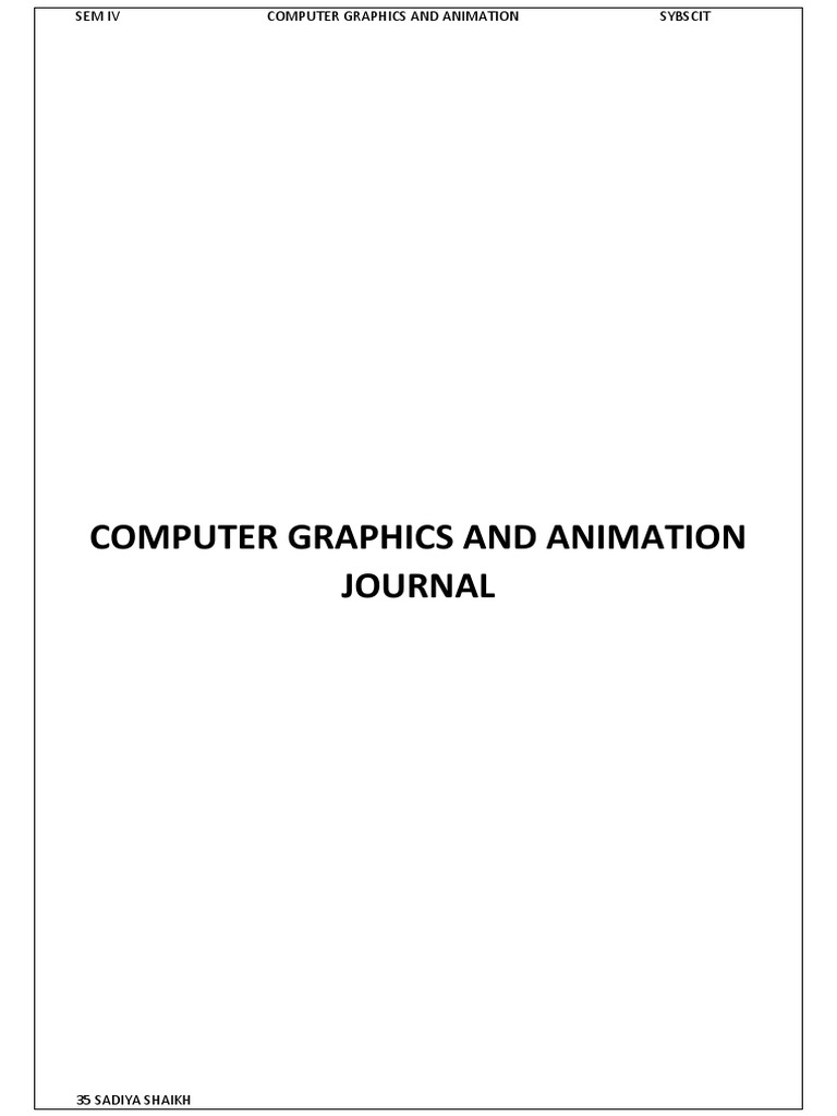 73 CGA Journal | PDF | Computing | Graphics