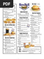 Honchos New Menu Latest | PDF
