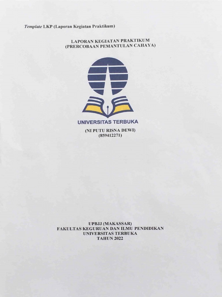 Modul 7 (Optik KP 1 Sifat Cahaya Dan KP 2 Lensa Cermin Cembung Dan Cekung) Dan Modul 8 (KP 1 ...