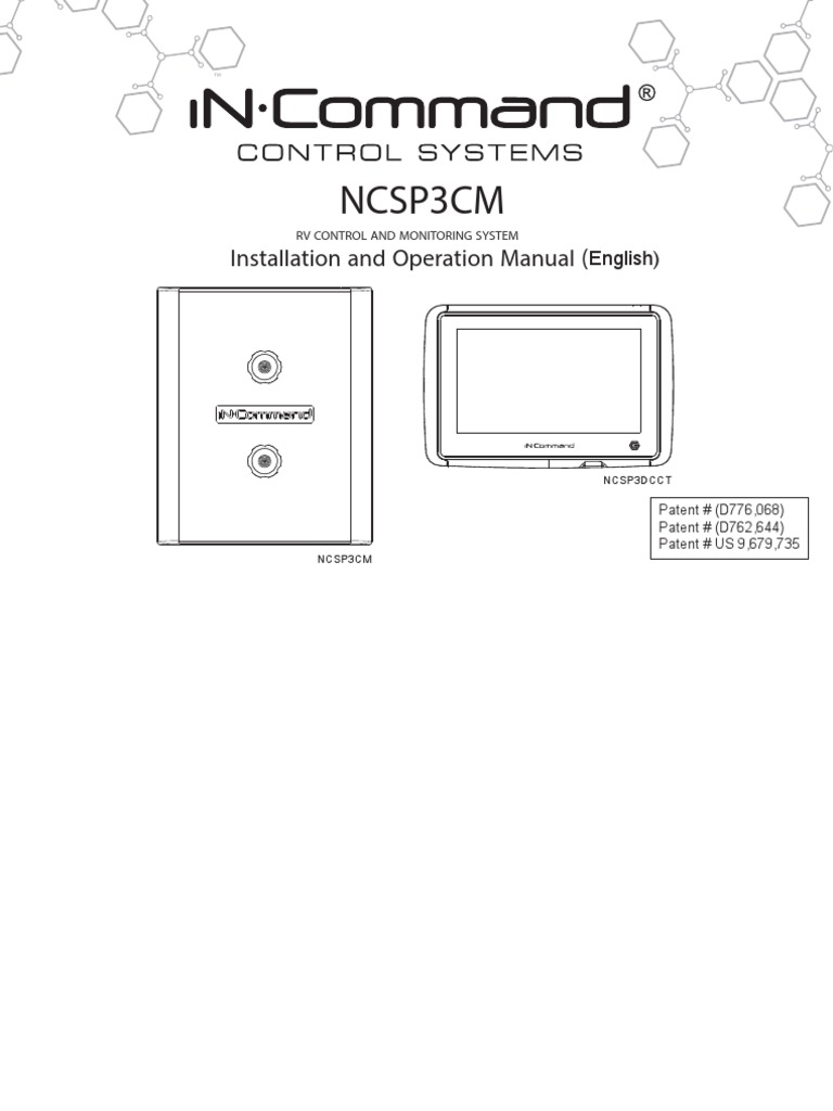 Owners Manual NCSP3CM (En) | PDF | Switch | Direct Current