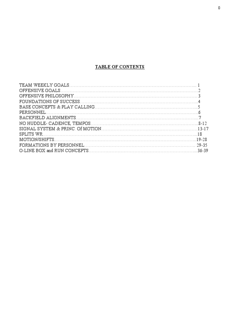1 - Playbook - Offensive System | PDF | Quarterback | San Diego Chargers