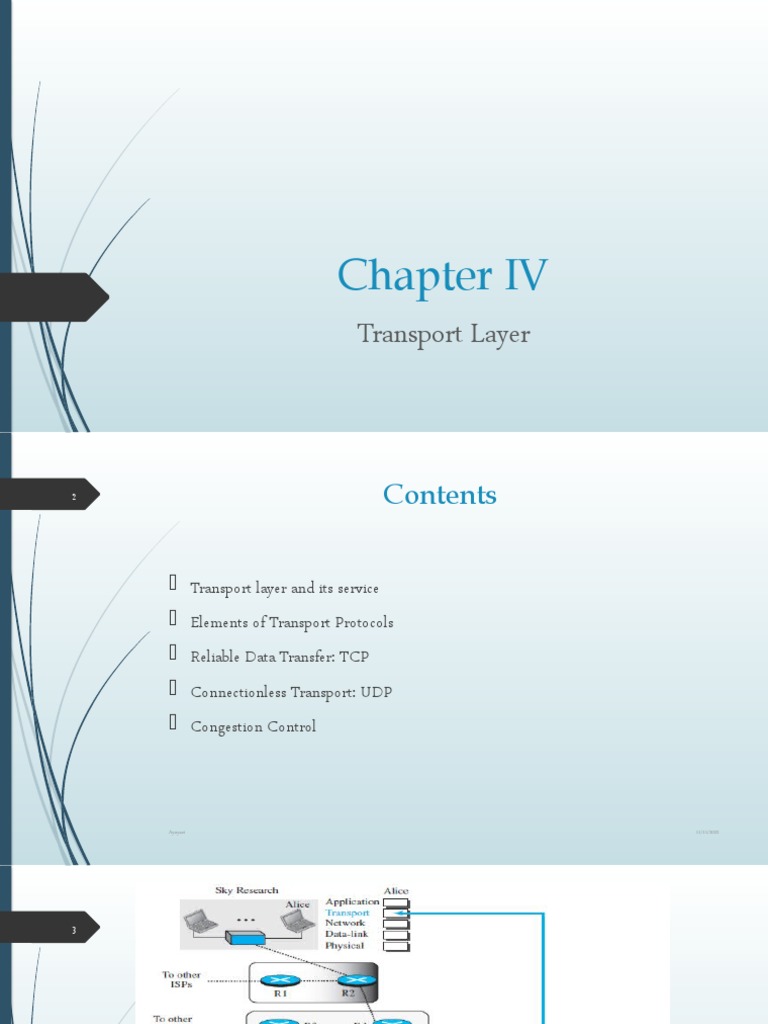 Dccn 4 And 5 Pdf Transmission Control Protocol Network Congestion
