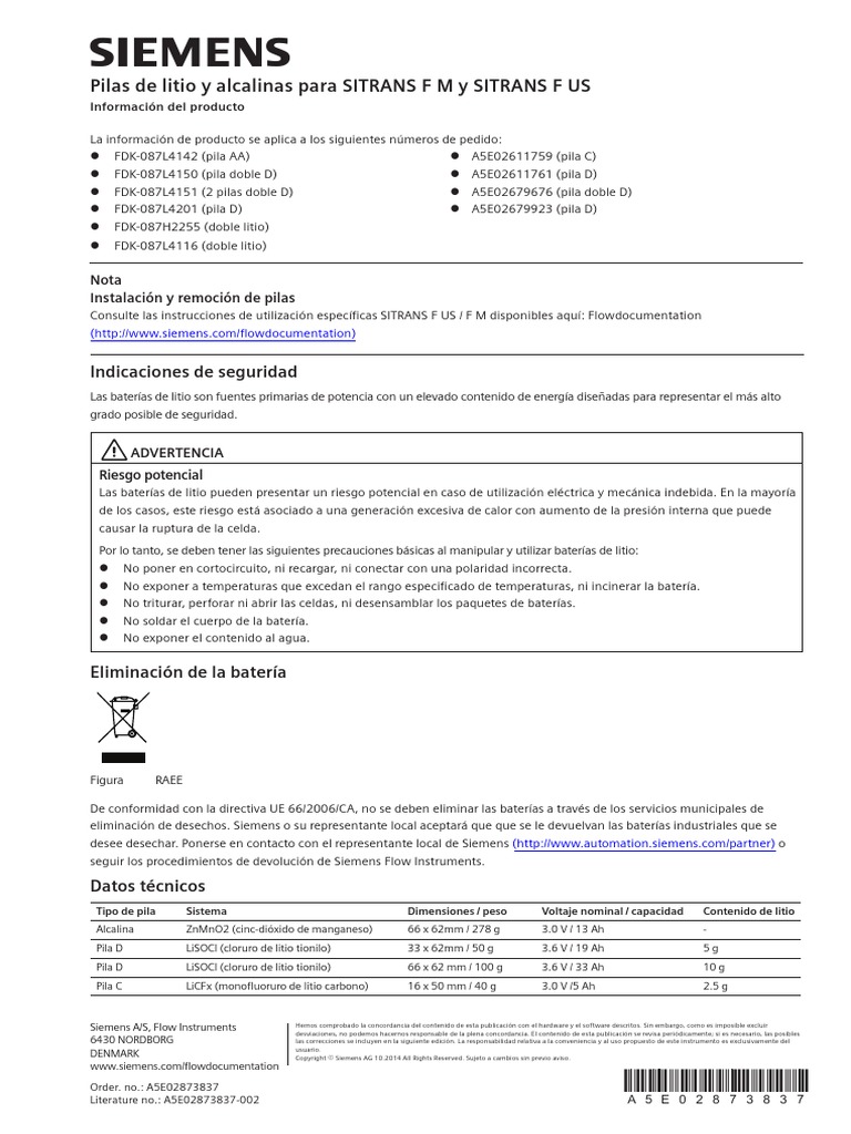Bateria-Mag8000 | PDF