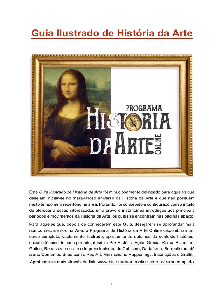 Guia Ilustrado de História Da Arte PDF | PDF | Impressionismo | Renascimento