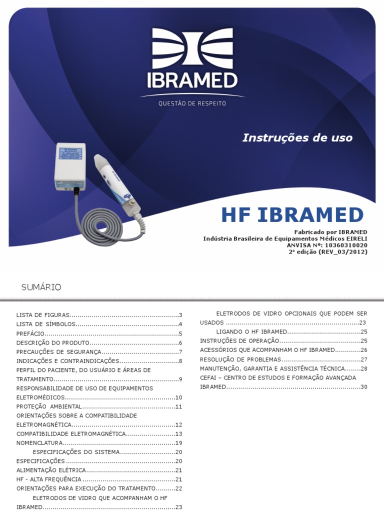 HF Alta Frequencia H 001 Bivolt Ibramed 1 | PDF | Hertz | Rádio