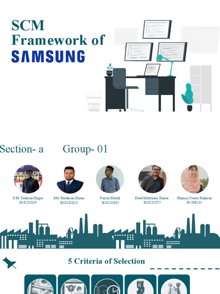 Samsung Presentation of Supply Chain Course | PDF | Supply Chain ...