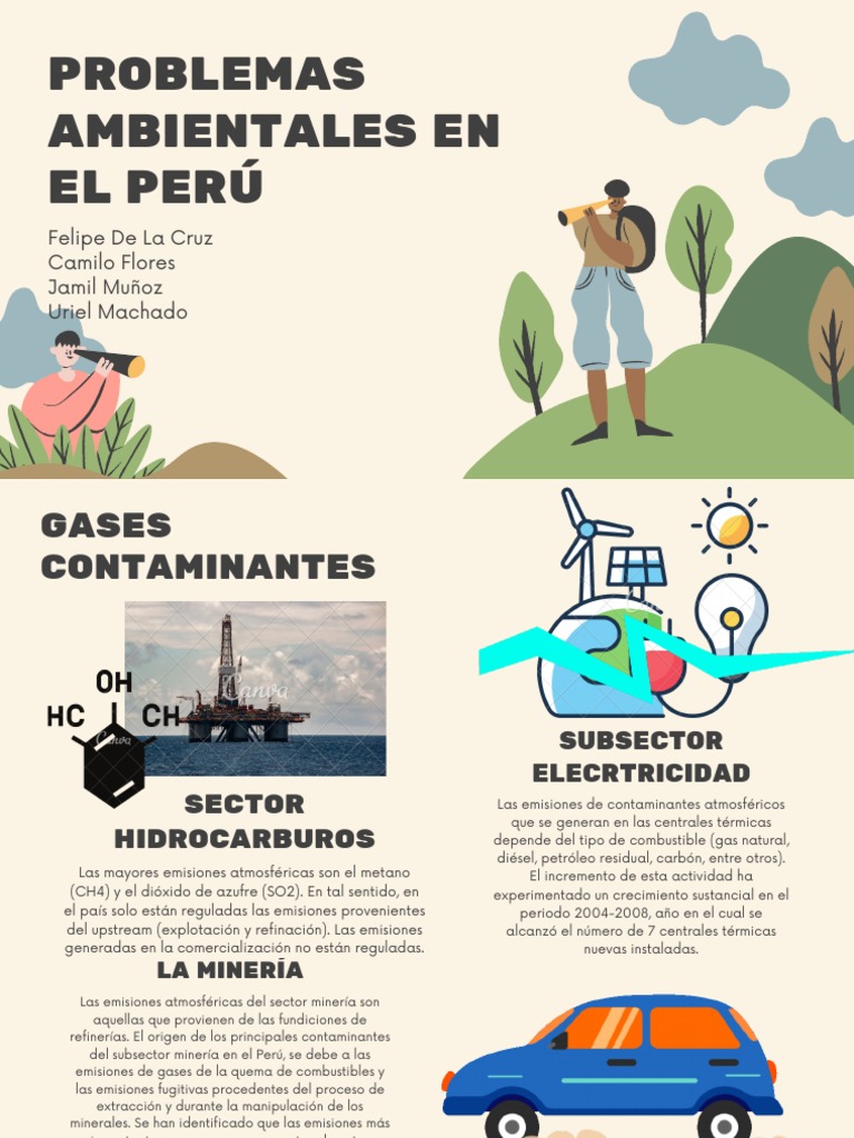 Problemas Ambientales en El Perú | PDF | Contaminación | La ...