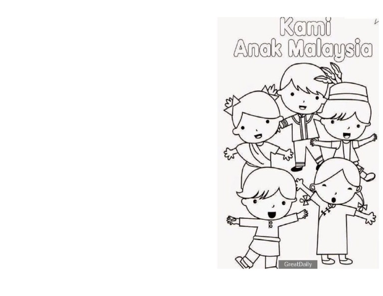 Mewarna Kad Ucapan Merdeka | PDF