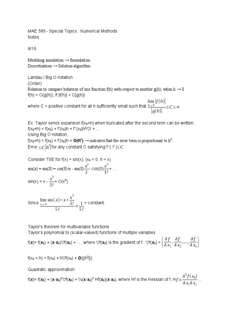 LectureNotes - Week 1 | PDF | Polynomial | Applied Mathematics LectureNotes - Week 1 | PDF | Polynomial | Applied Mathematics